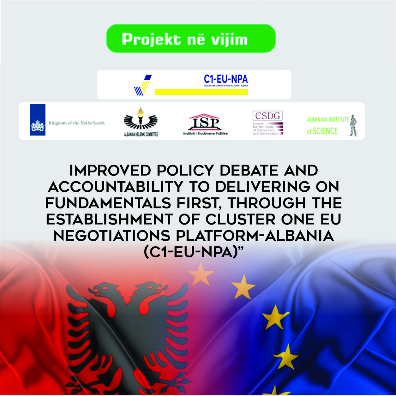 Cluster One EU Negotiations Platform-Albania (C1-EU-NPA) – Instituti i ...