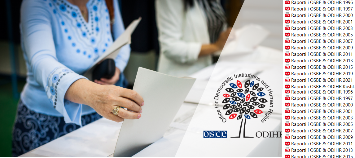 ODIHR dhe zgjedhjet në Shqipëri 1991-2023, rreth 357 rekomandime, por ...